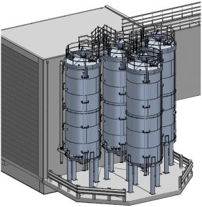 Self-cleaning stainless steel tanks | CIP systems and tank | Gpi Tanks