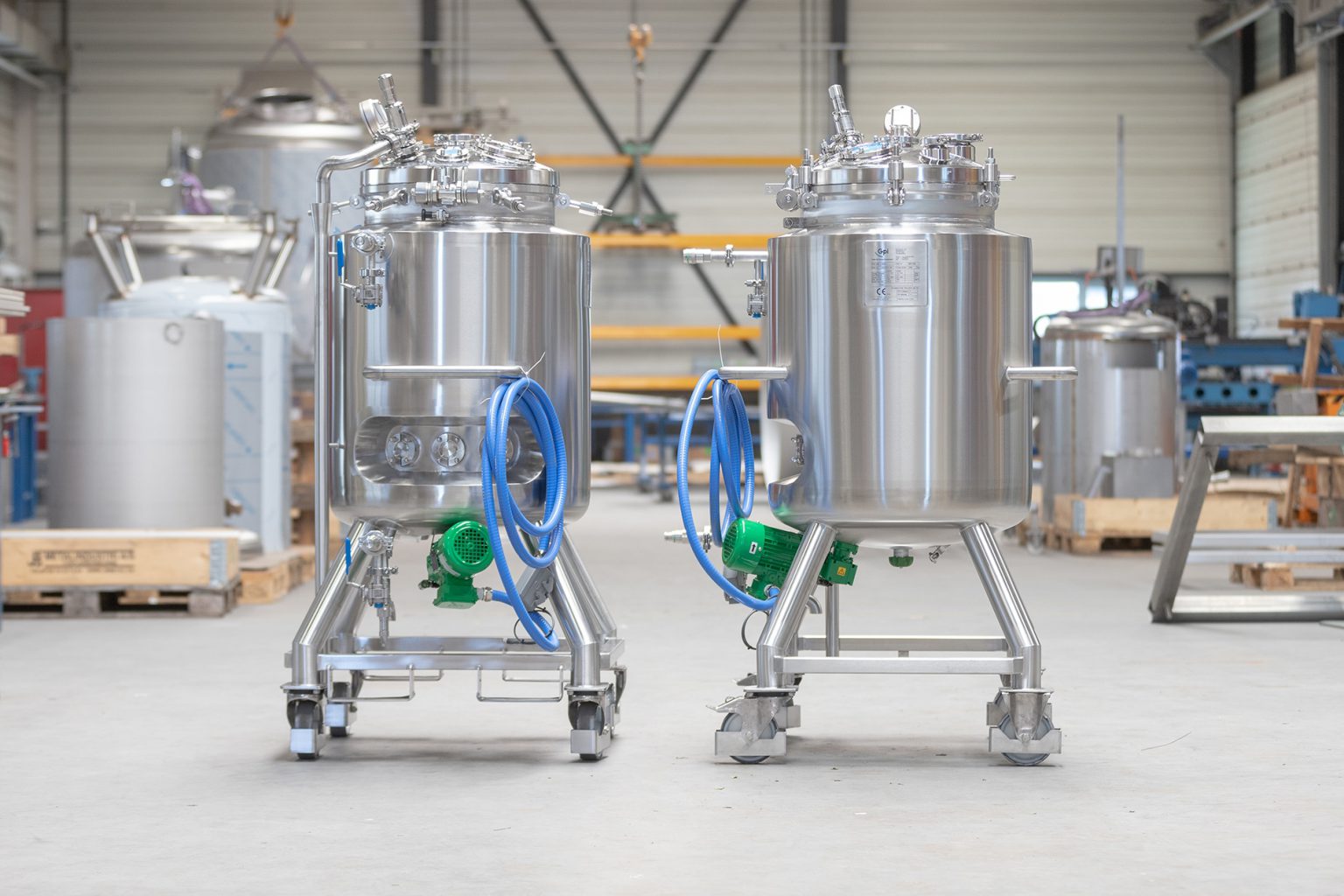 Stainless steel pharmaceutical tanks | Gpi Tanks
