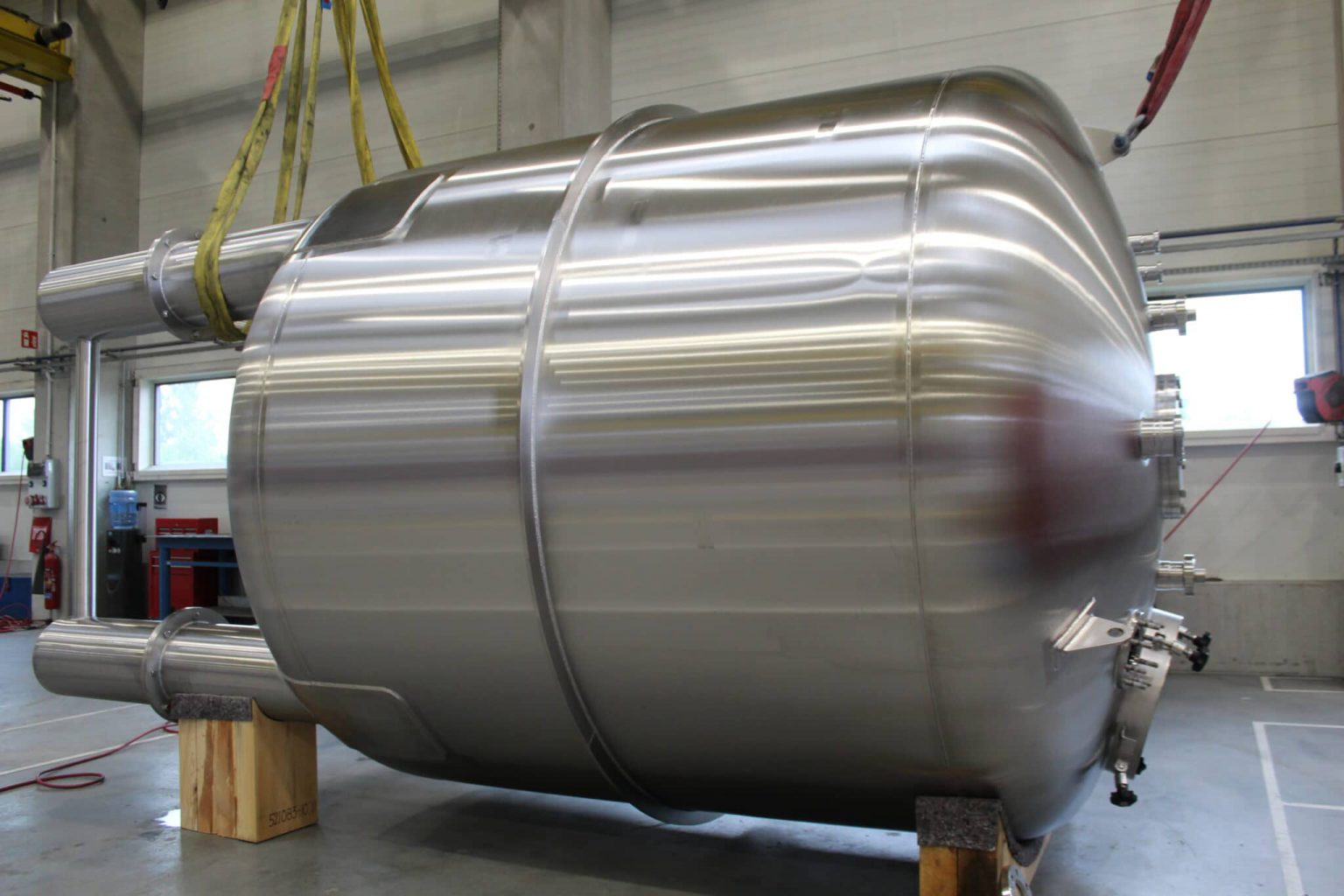 Edelstahl-Lagertanks für Desinfektionsgel | Gpi Tanks