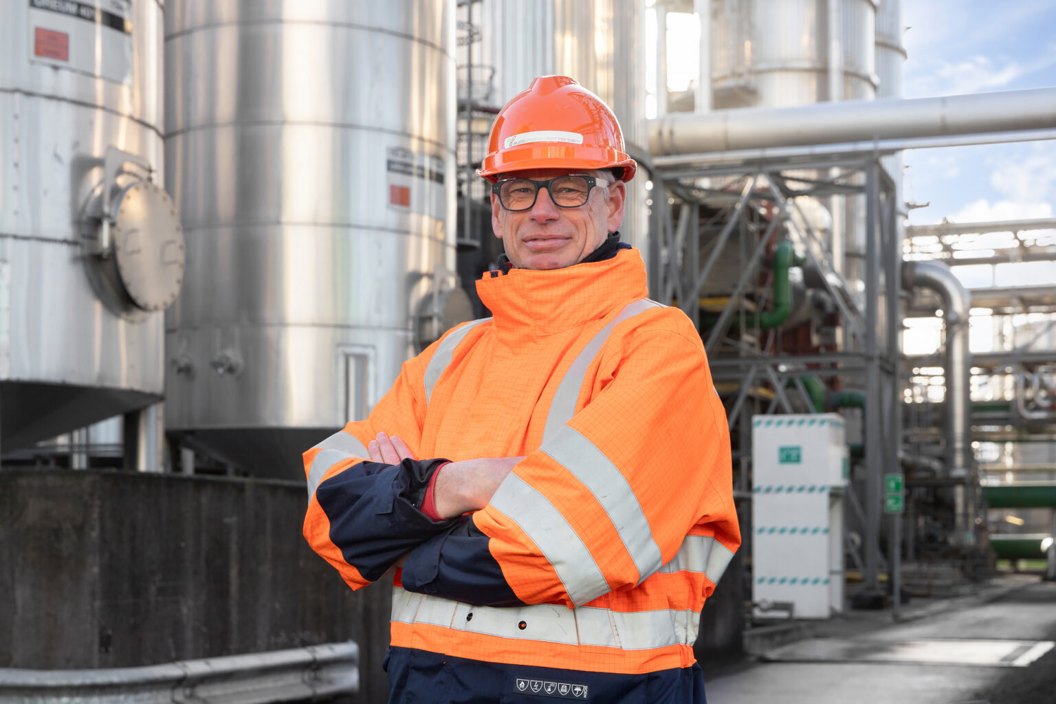 75 m3 urea stainless steel tank for bio-refinery Alco Energy - Gpi Tanks