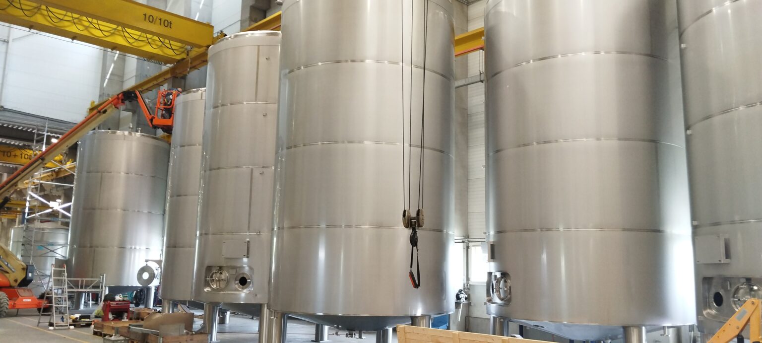 Cocoa butter tanks 18x60m3